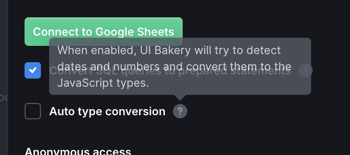 Google Sheets - Bug Reports 🐞 - UI Bakery Community