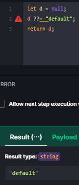 Short-circuit assignment operators error - Bug Reports 🐞 - UI Bakery Community